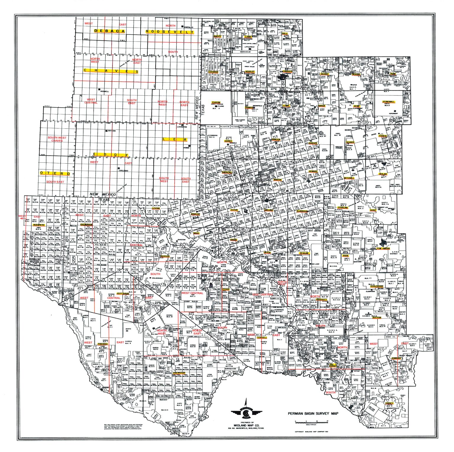 Permian Basin Maps – Enverus Store
