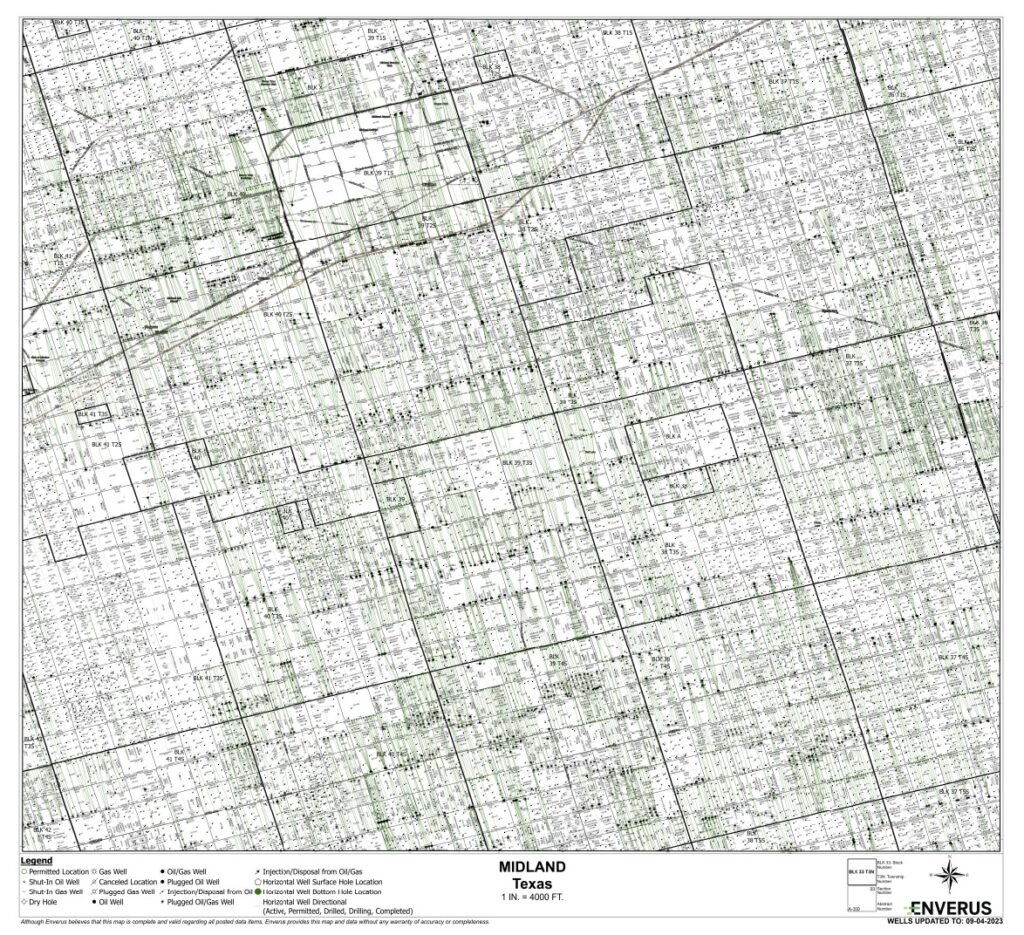 Modern Style Lease & Ownership Map – Enverus Store
