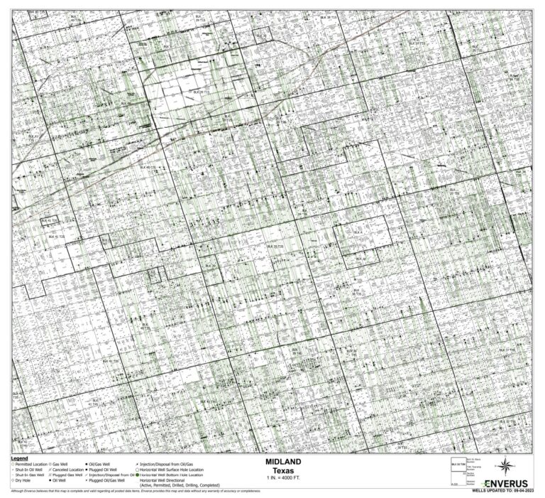 Midland Map – Enverus Store