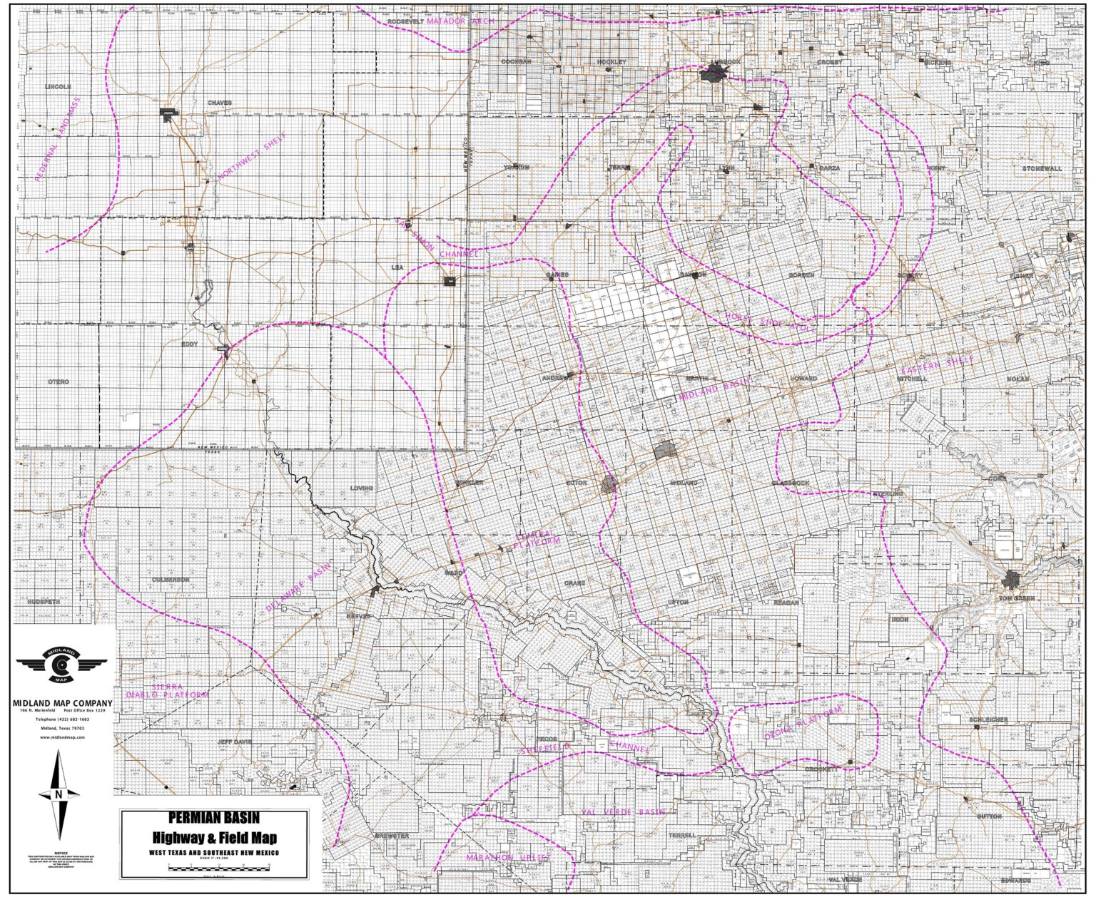 Permian Basin Maps – Enverus Store