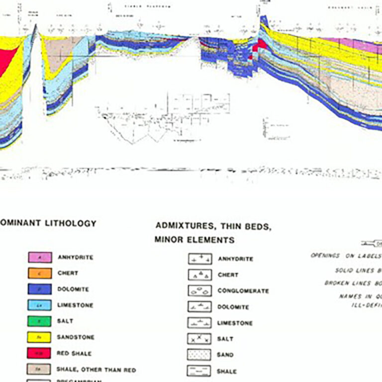 Cross Section Map – Enverus Store