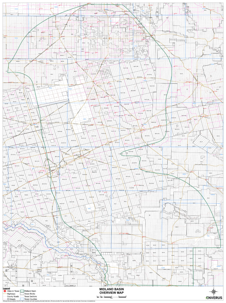 Permian Basin Maps – Enverus Store