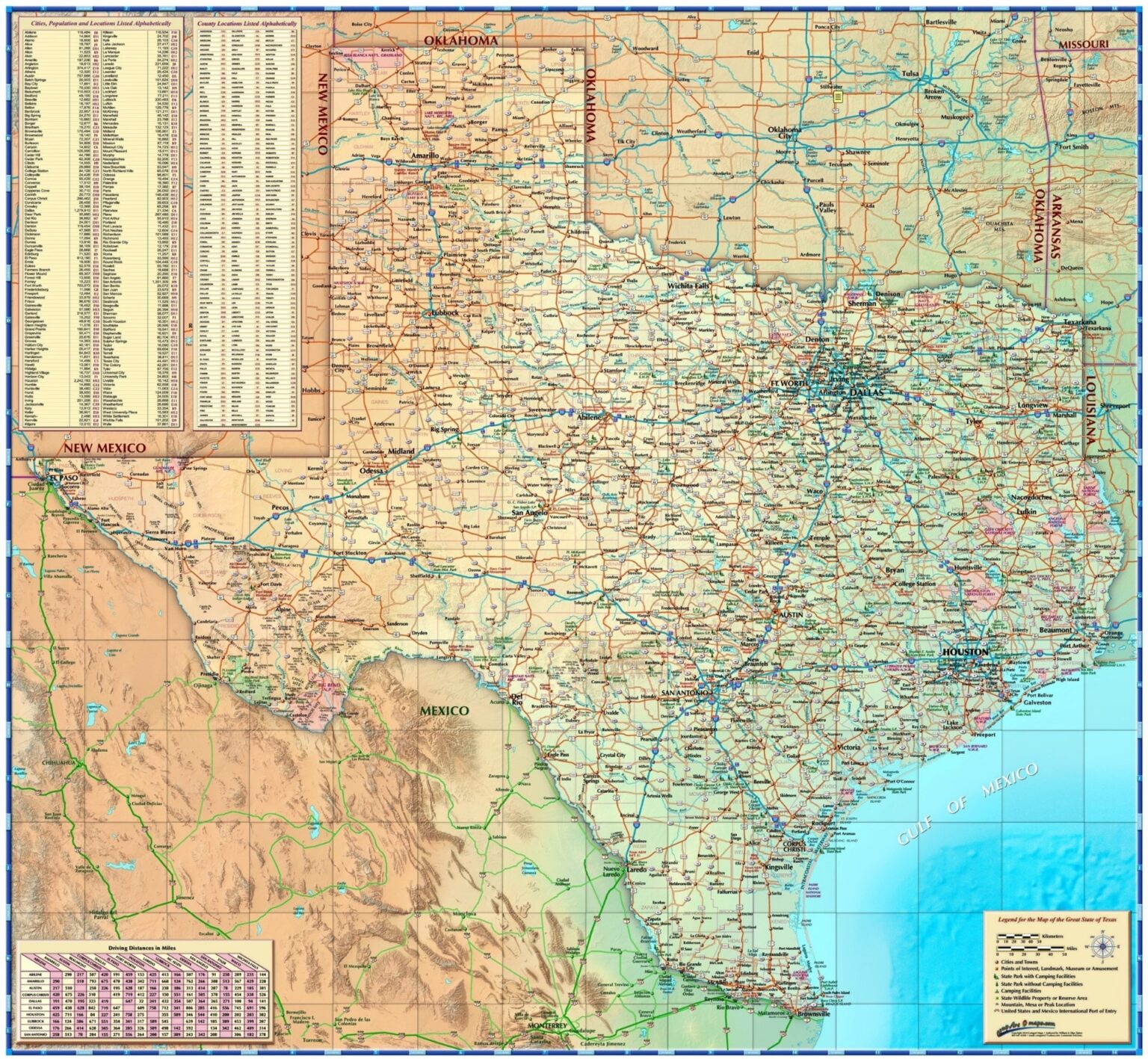 Texas Maps – Enverus Store